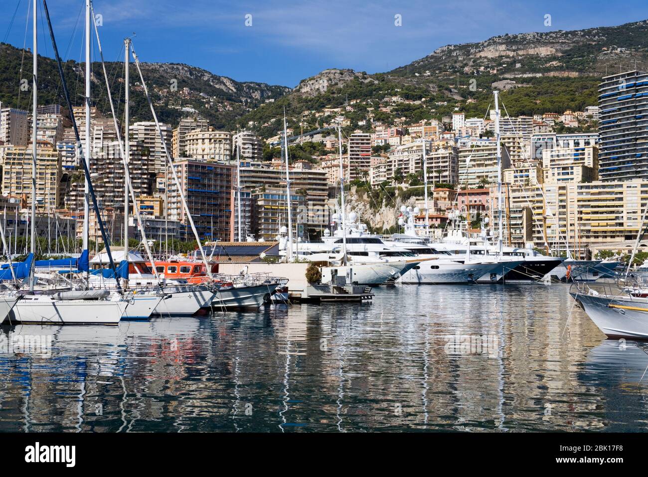 Port de Monaco, Monte Carlo City, Monaco, Europe Stock Photo - Alamy