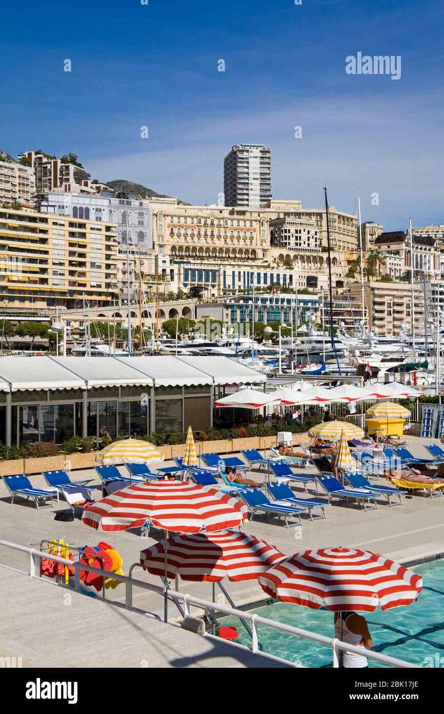 The monaco swimming pool hi-res stock photography and images - Alamy