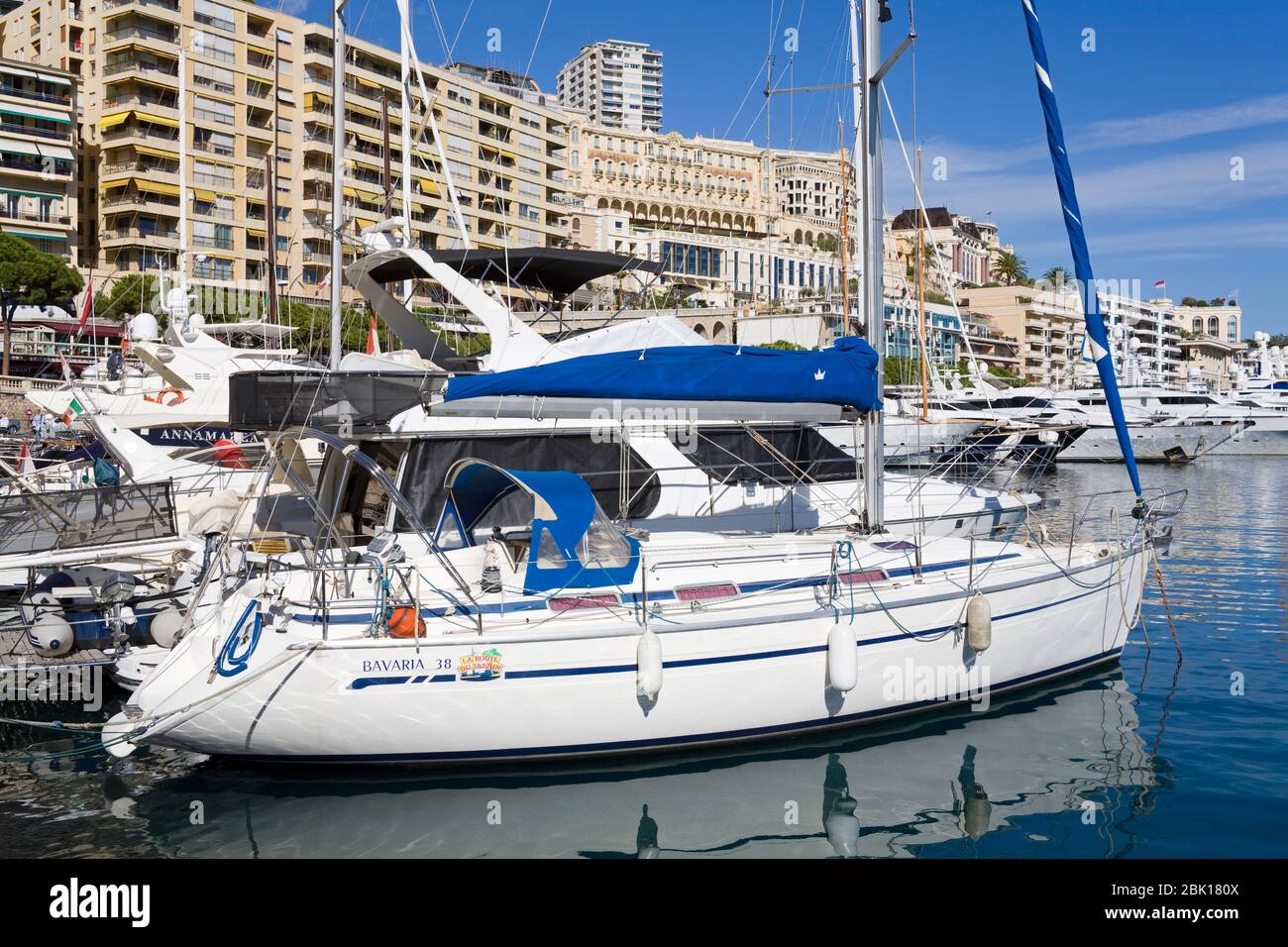 Port de Monaco, Monte Carlo City, Monaco, Europe Stock Photo - Alamy
