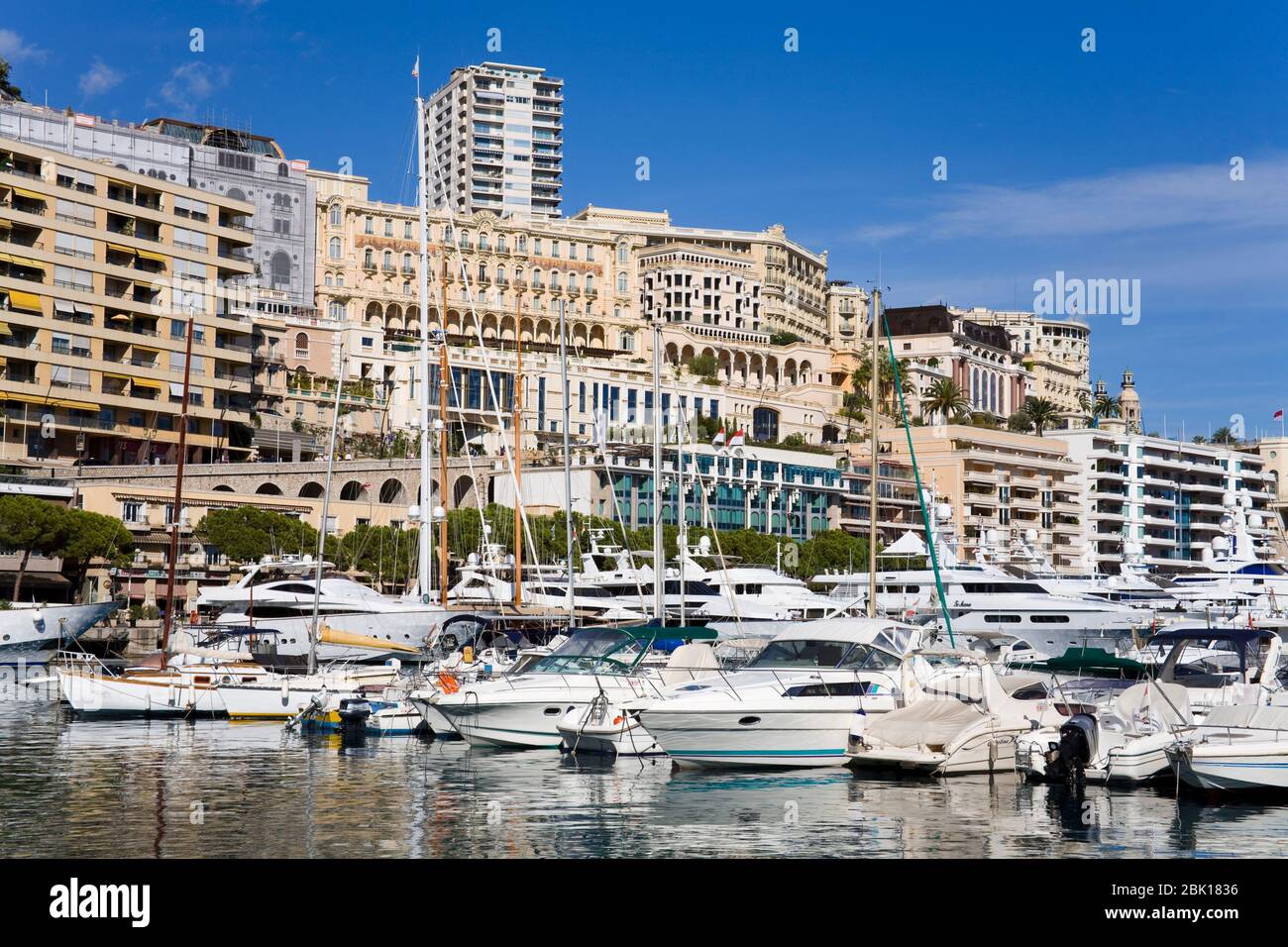 Port de Monaco, Monte Carlo City, Monaco, Europe Stock Photo - Alamy