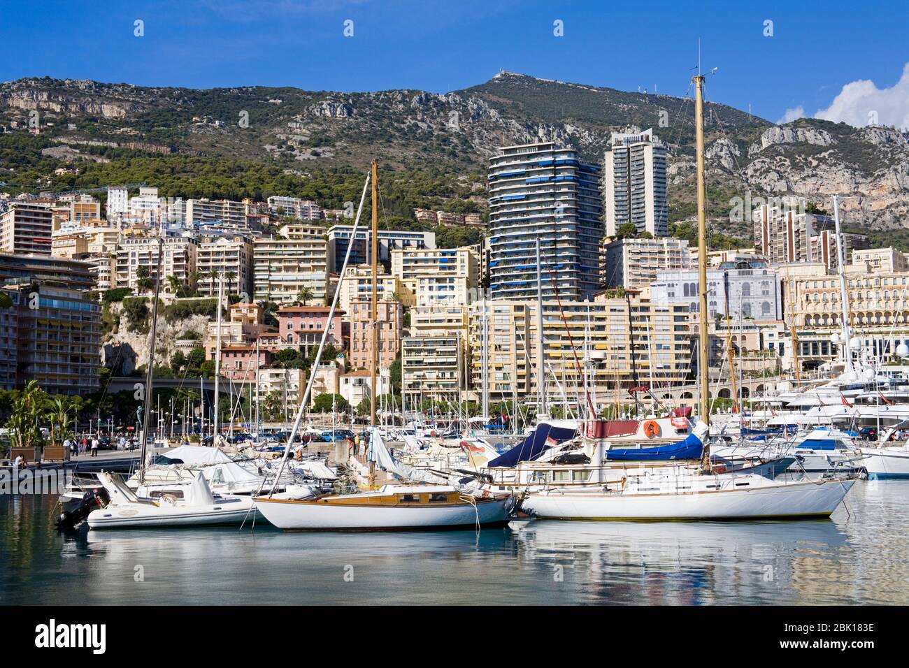 Port de Monaco, Monte Carlo City, Monaco, Europe Stock Photo - Alamy