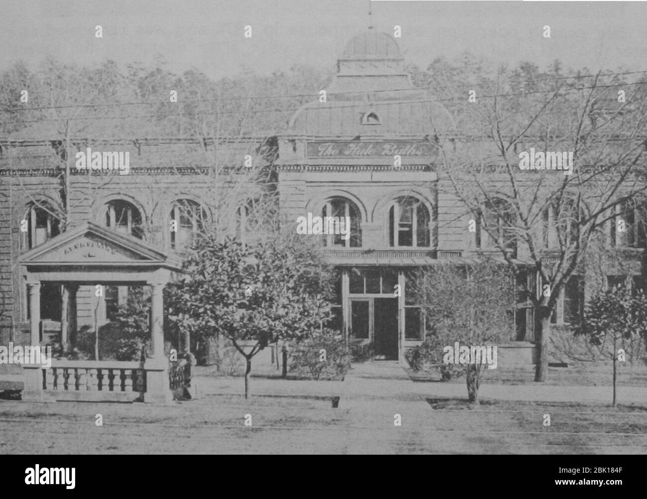 Hot Springs Hale 1892 Stock Photo - Alamy