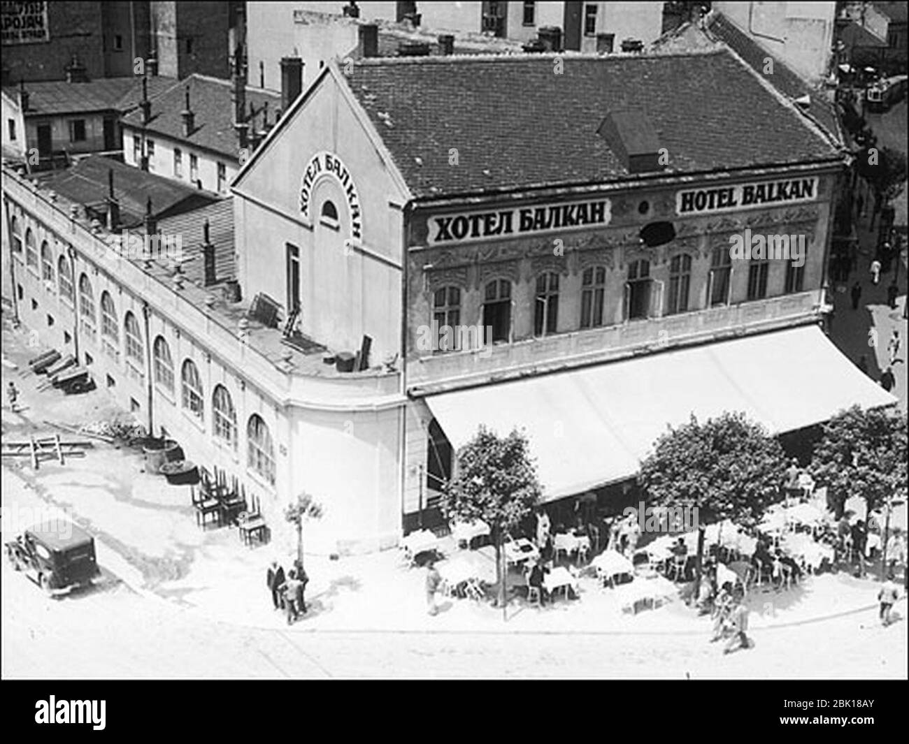 Hotel balkan Black and White Stock Photos & Images - Alamy