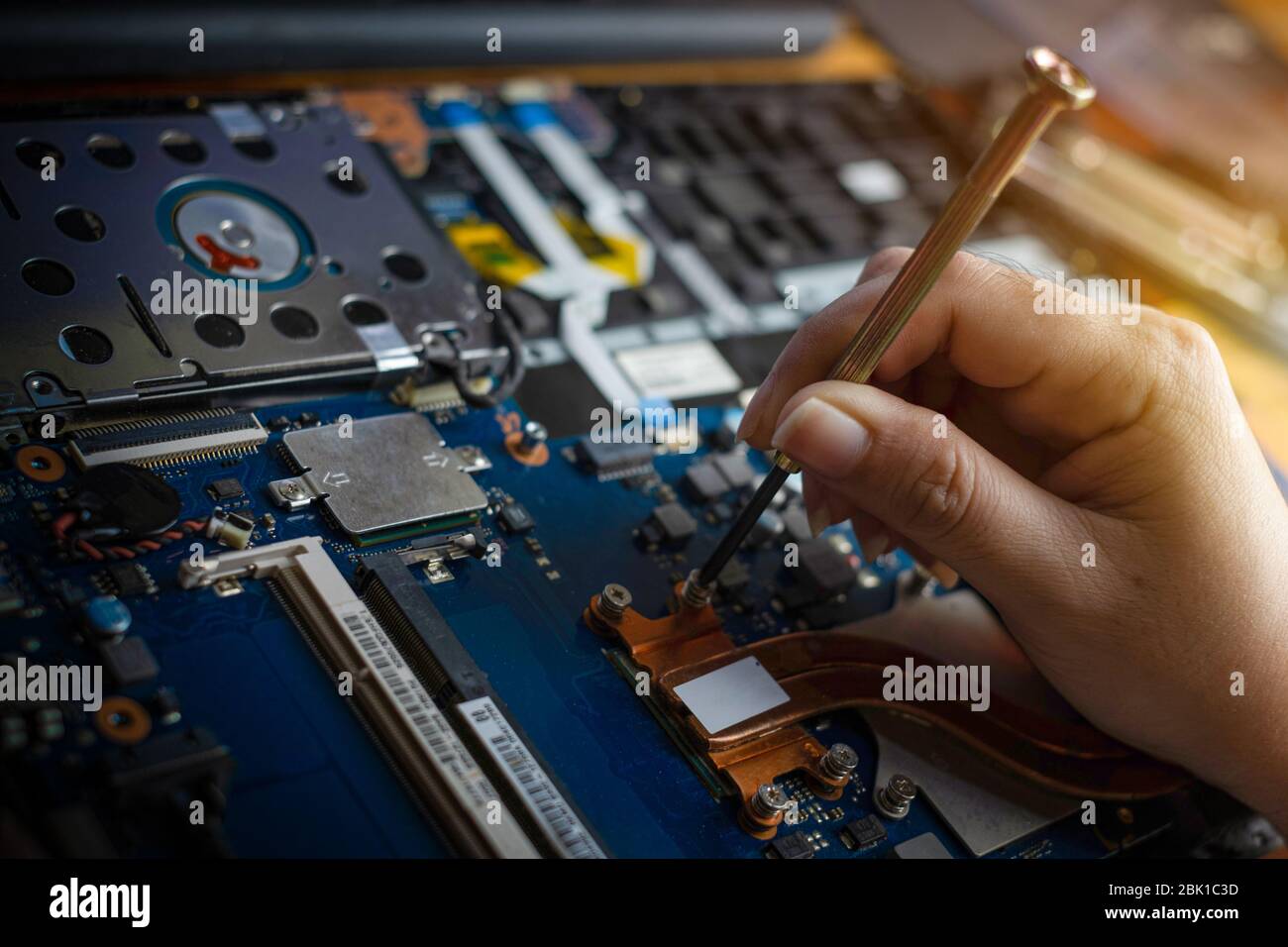 Laptop motherboard hi-res stock photography and images - Alamy