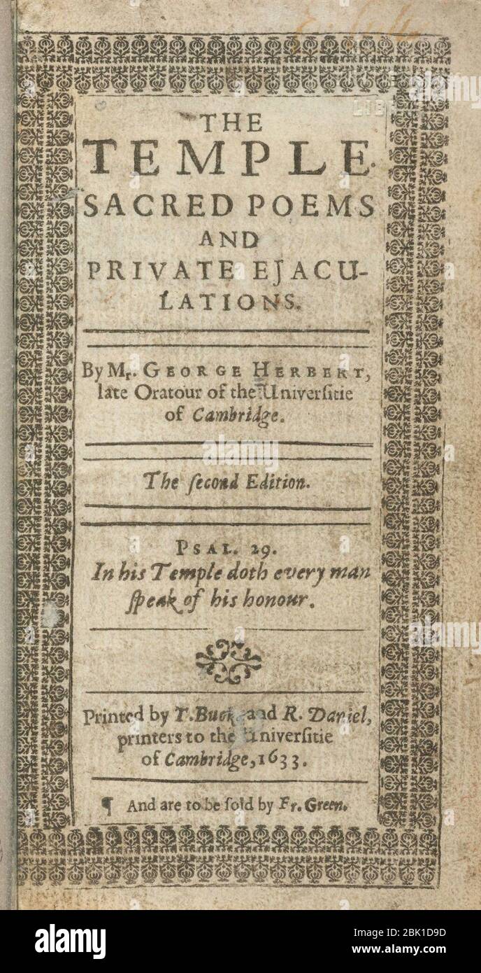 Sacred poems hi-res stock photography and images - Alamy