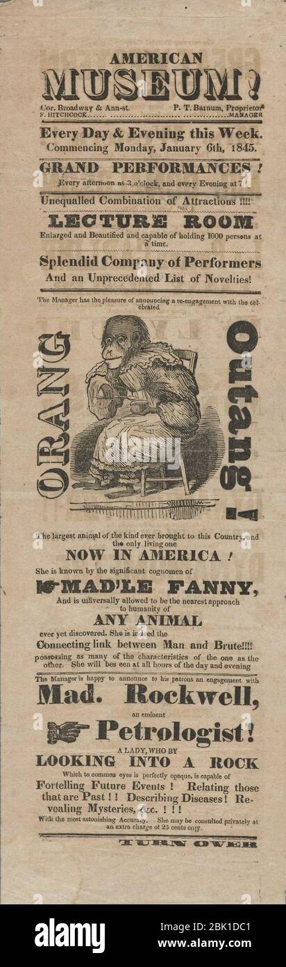 Barnum american museum hi-res stock photography and images - Alamy