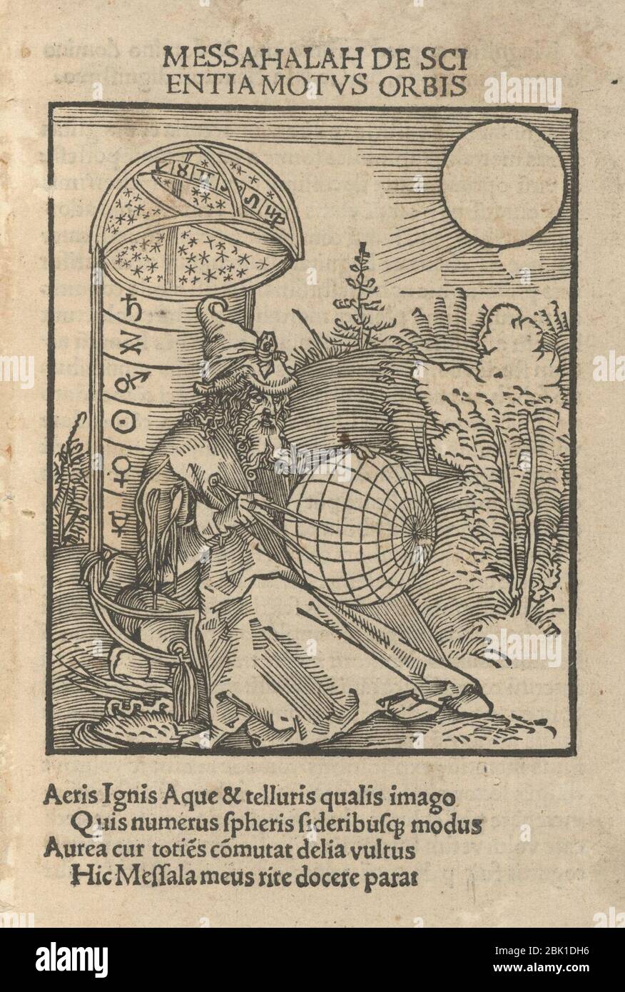 Houghton Typ 520.04.561 - De scientia motvs orbis Stock Photo - Alamy