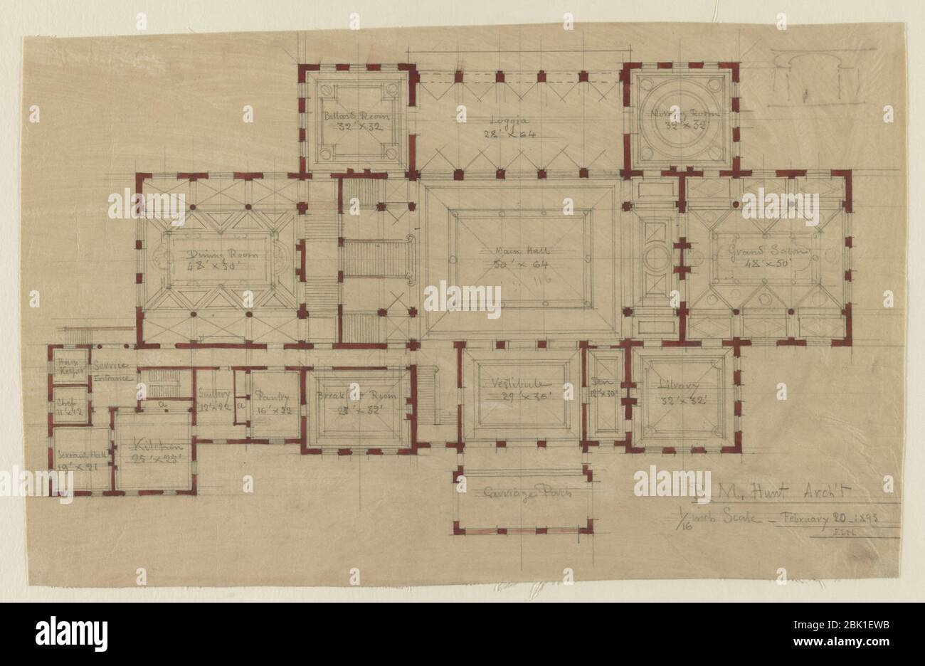 The Breakers Mansion Floor Plan Habitually Chic® » The Breakers,