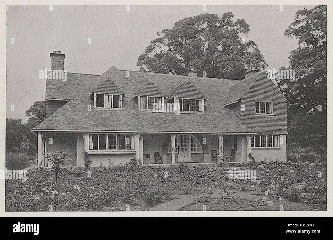 House at Letchworth Stock Photo - Alamy