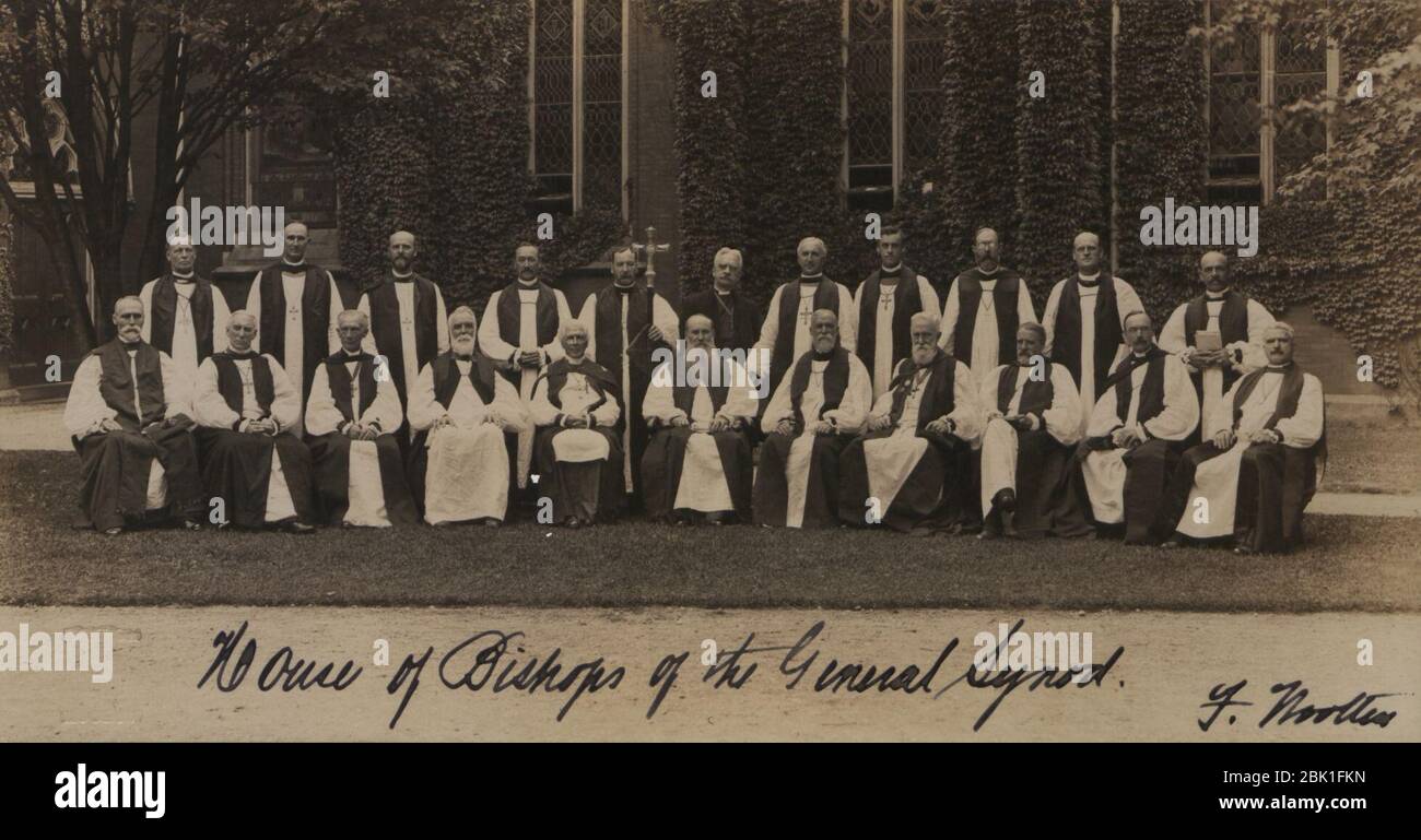House of Bishops of the General Synod Stock Photo - Alamy