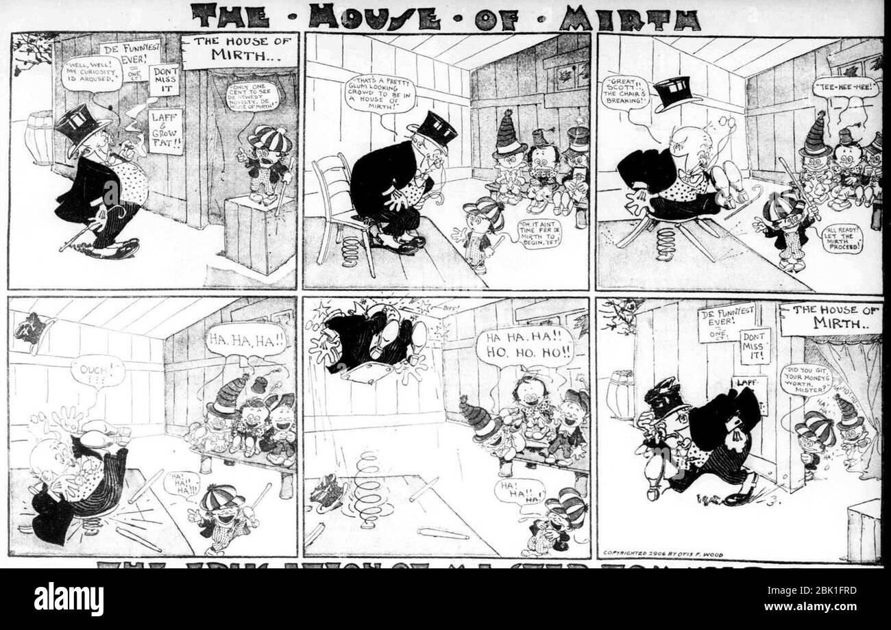 The house of mirth Black and White Stock Photos & Images - Alamy