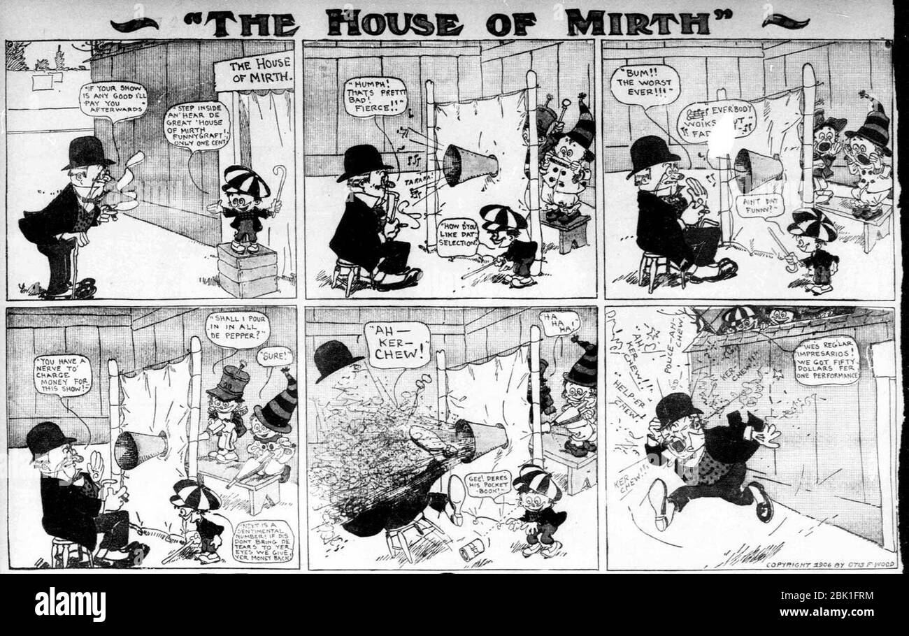 The house of mirth Black and White Stock Photos & Images - Alamy