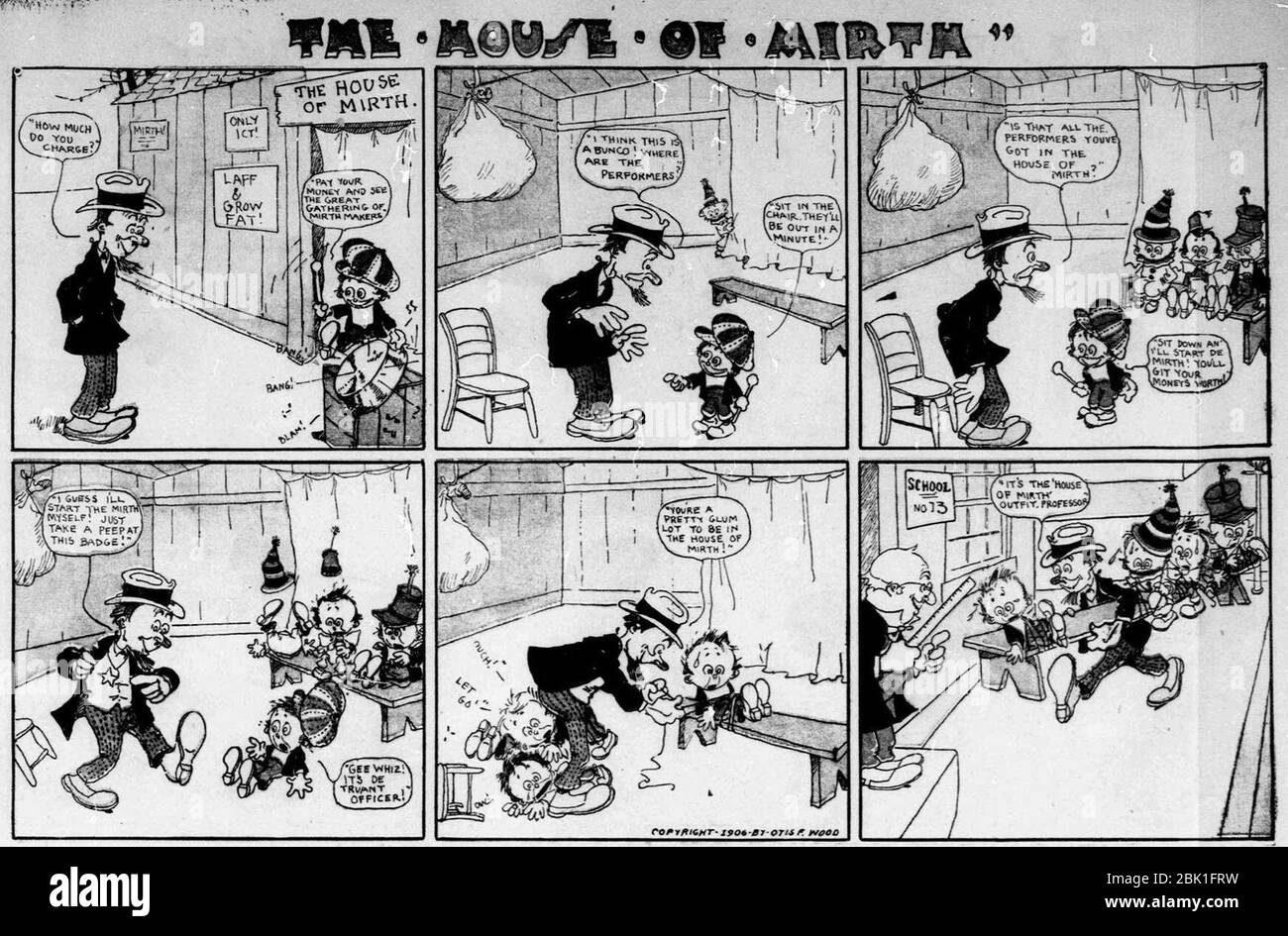 The house of mirth Black and White Stock Photos & Images - Alamy