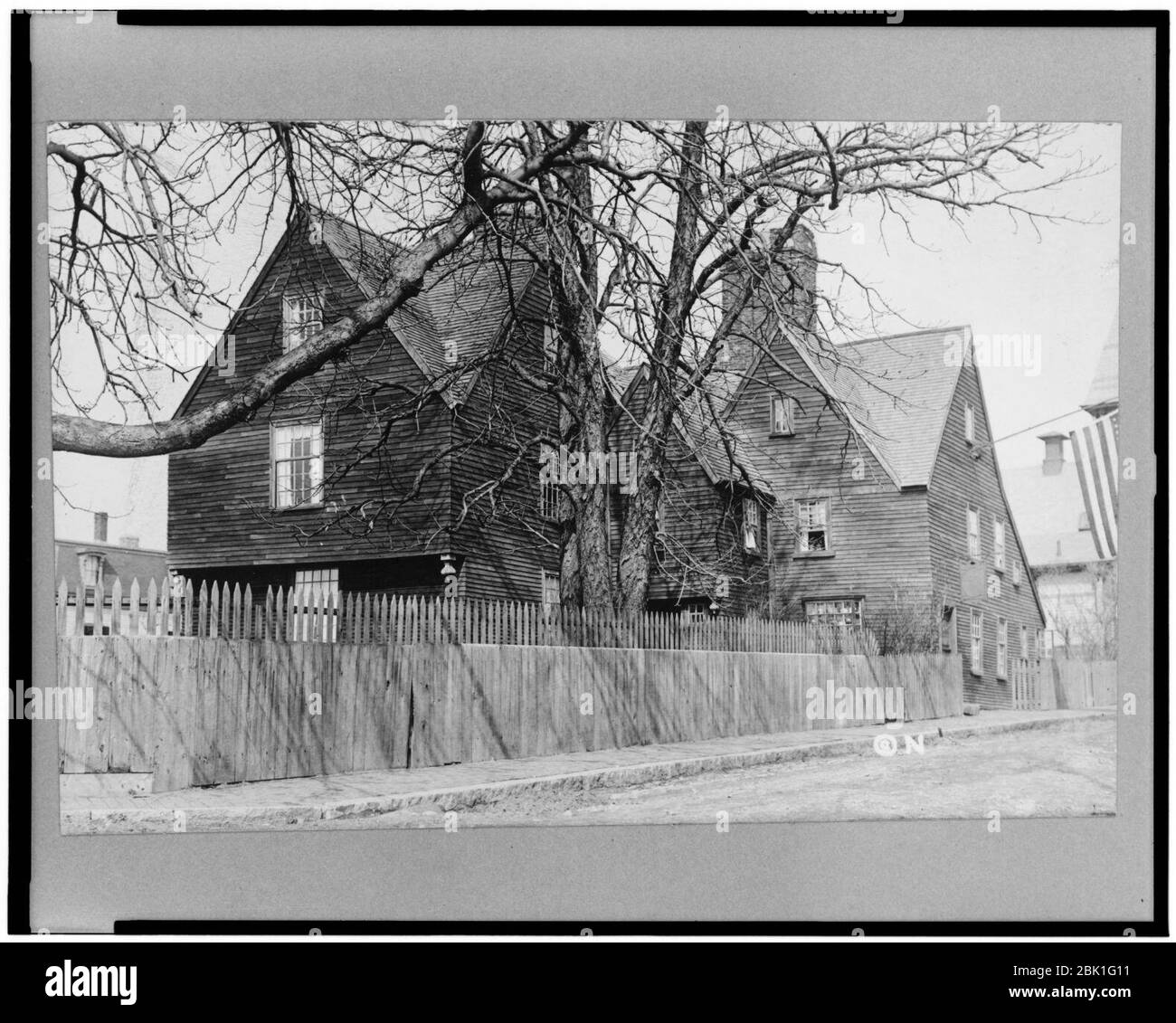 The house of the seven gables Cut Out Stock Images & Pictures - Alamy
