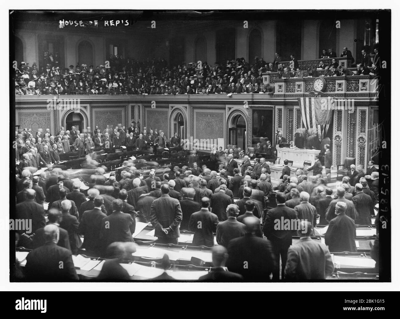 House of Reps. in Session Stock Photo - Alamy