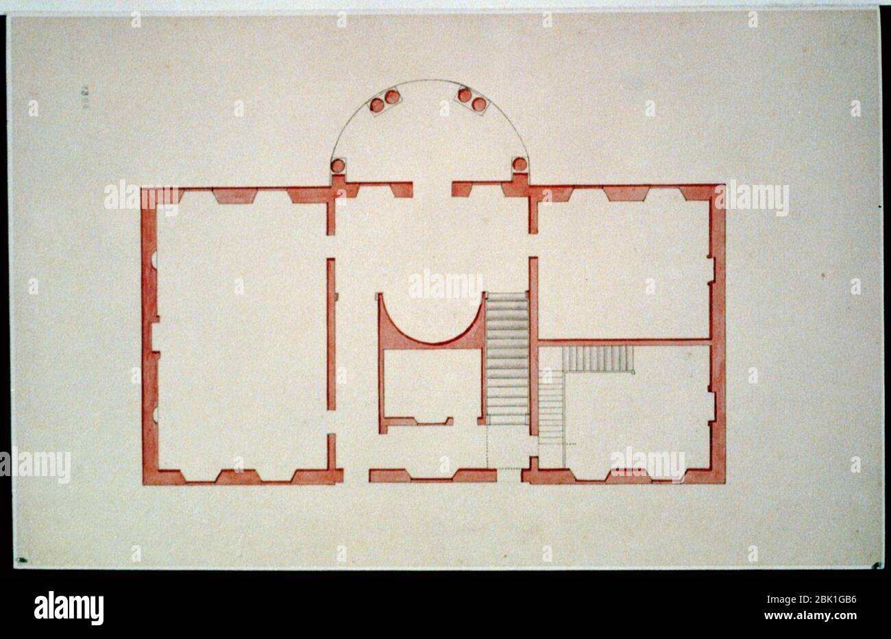 House, Washington, D.C. Floor plan Stock Photo - Alamy