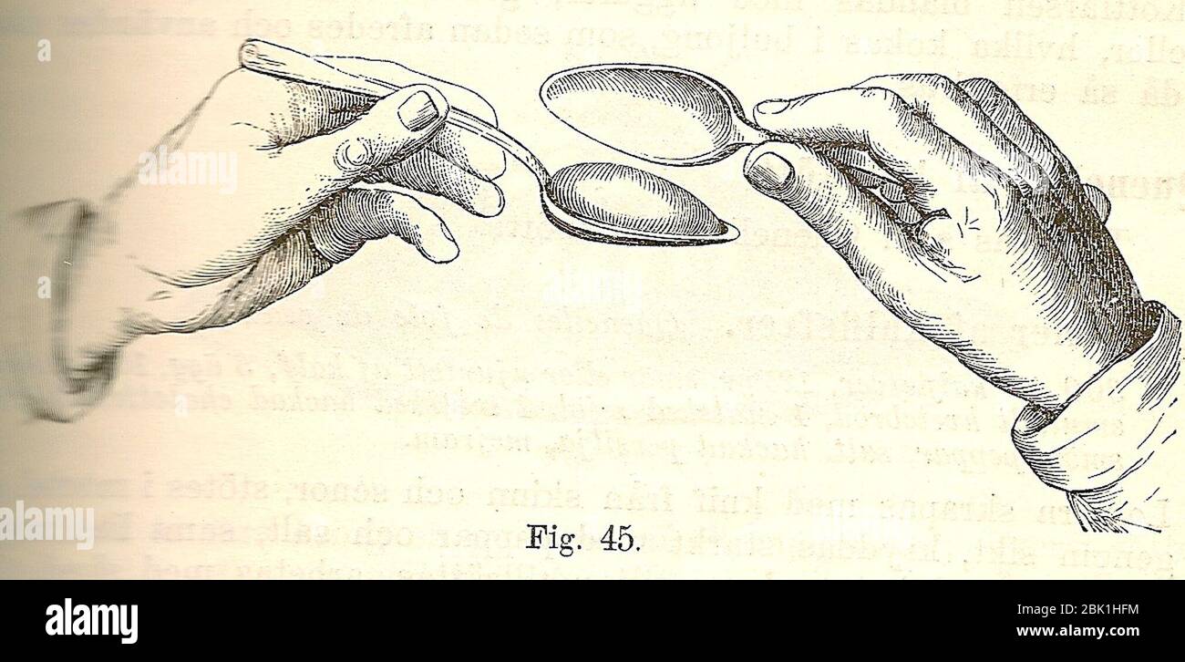 How to form a quenelle Stock Photo - Alamy