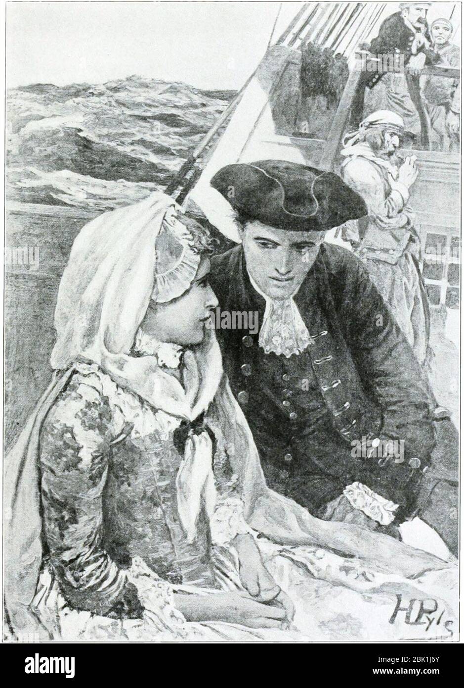 Howard pyle's book of pirates hi-res stock photography and images - Alamy