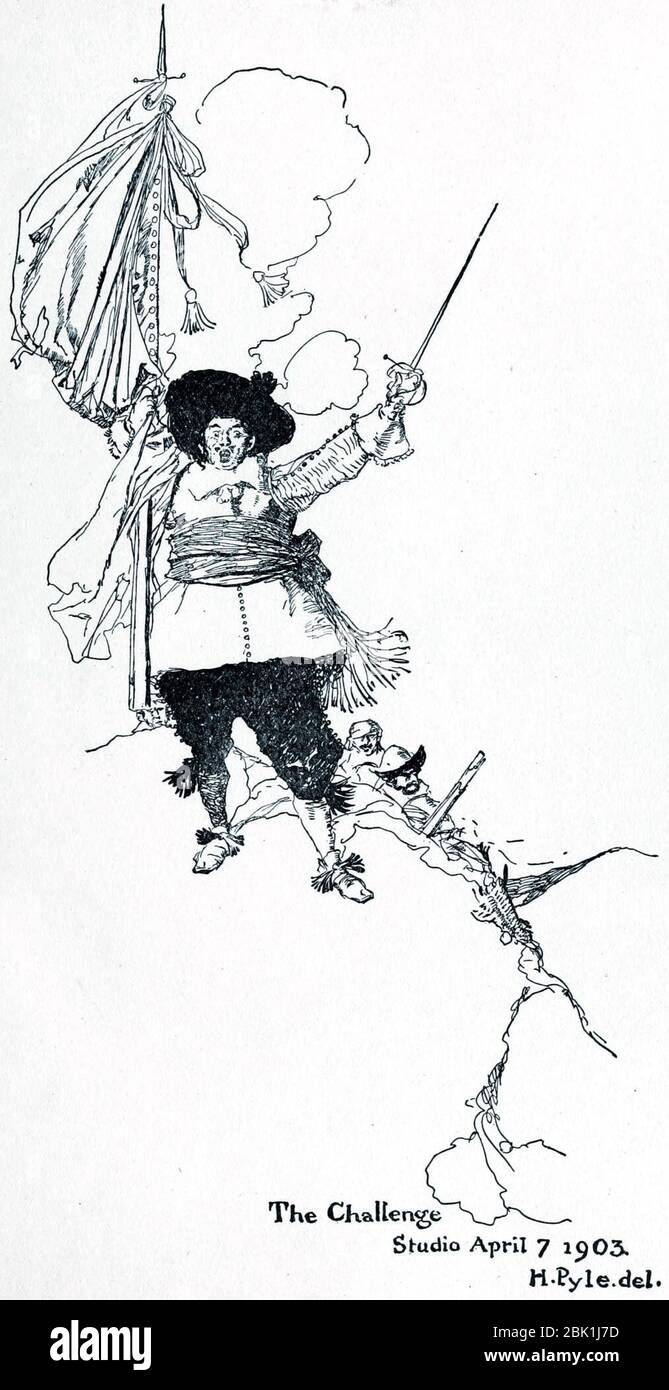 Howard Pyle's Book of Pirates (1921), p. 3 Stock Photo - Alamy