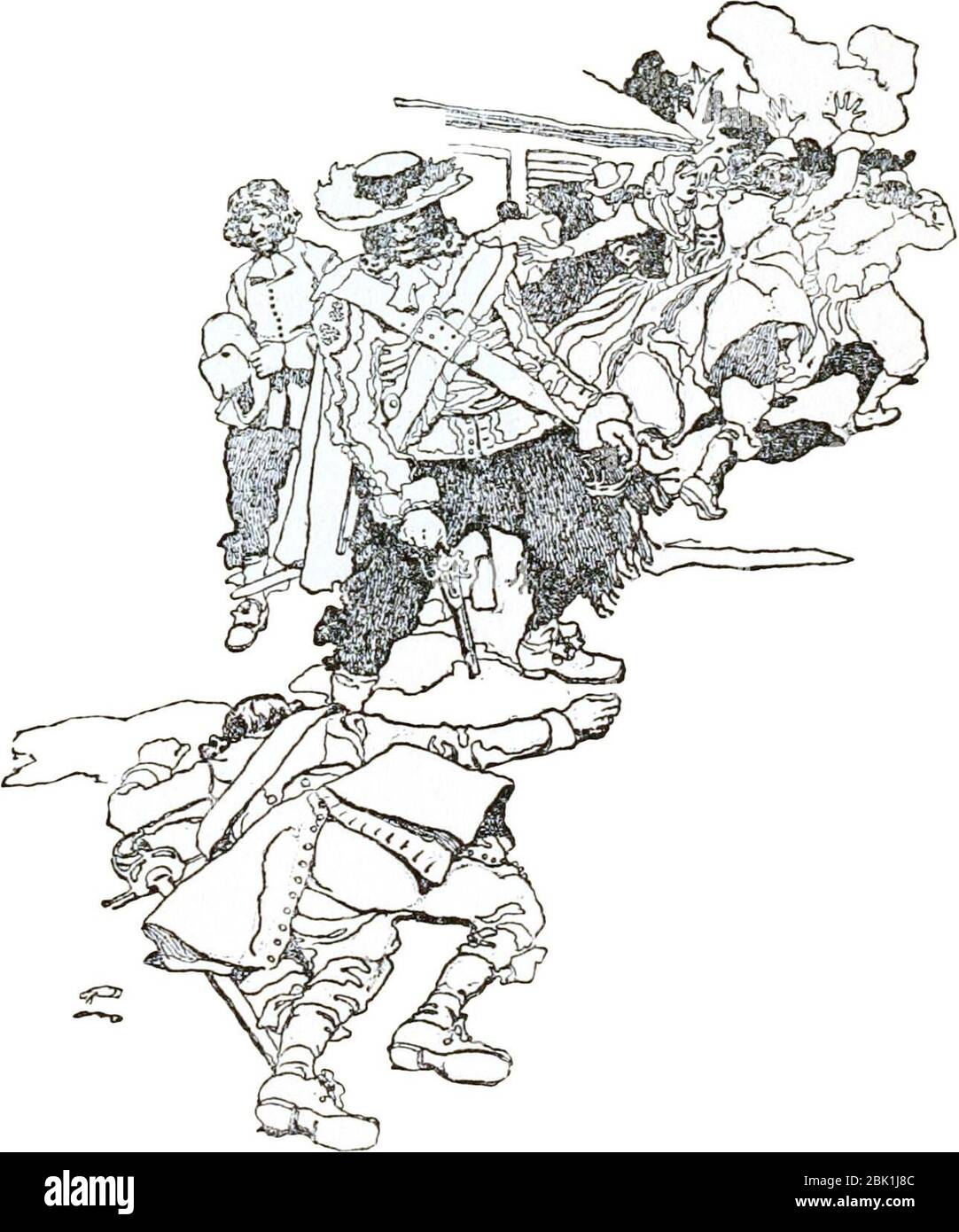 Howard pyle's book of pirates hi-res stock photography and images - Alamy