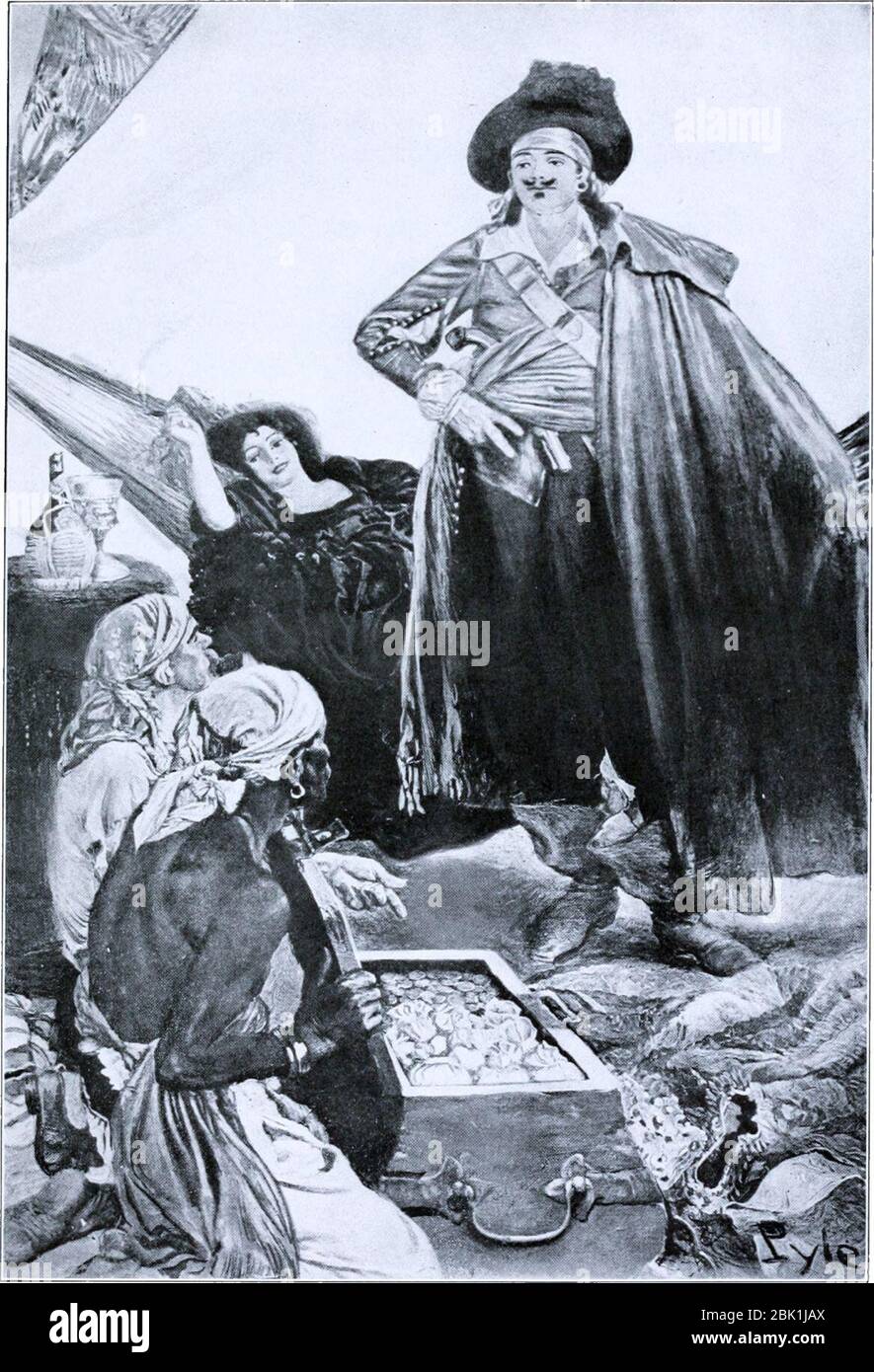 Howard pyle's book of pirates hi-res stock photography and images - Alamy
