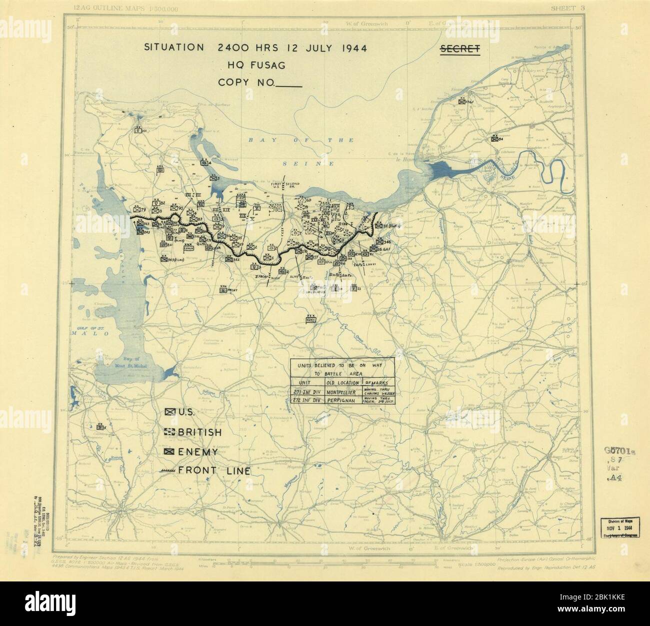 Battle of the bulge map hi-res stock photography and images - Alamy