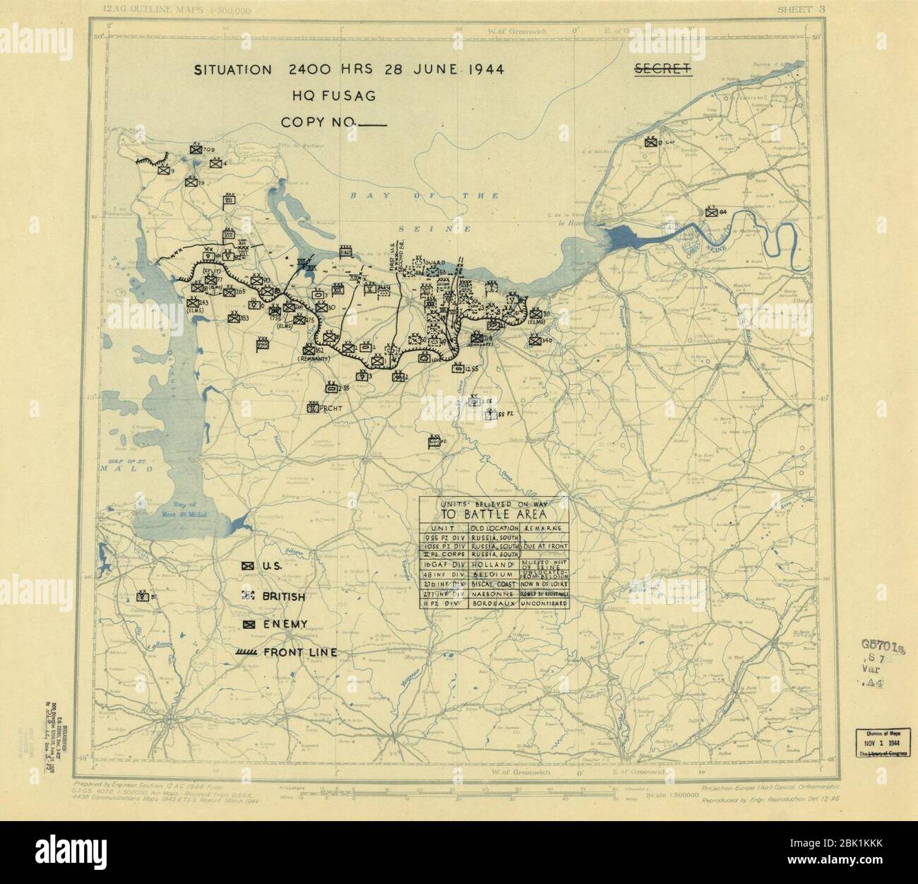 Battle of the bulge map hi-res stock photography and images - Alamy