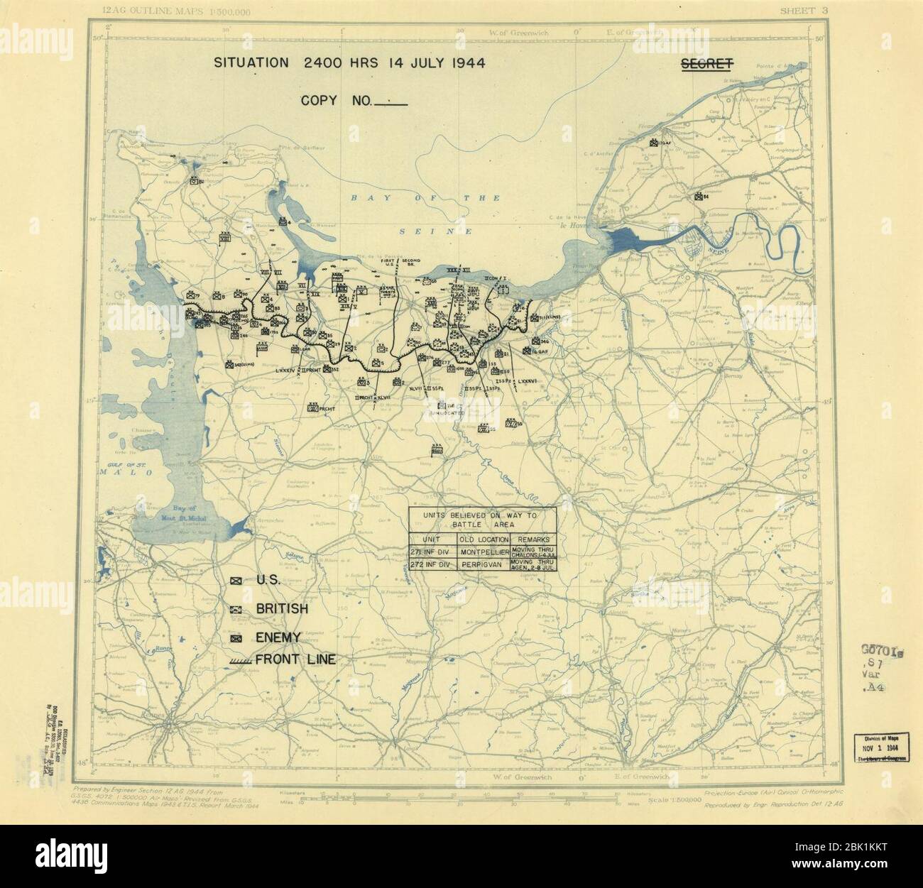 Battle of the bulge map hi-res stock photography and images - Alamy