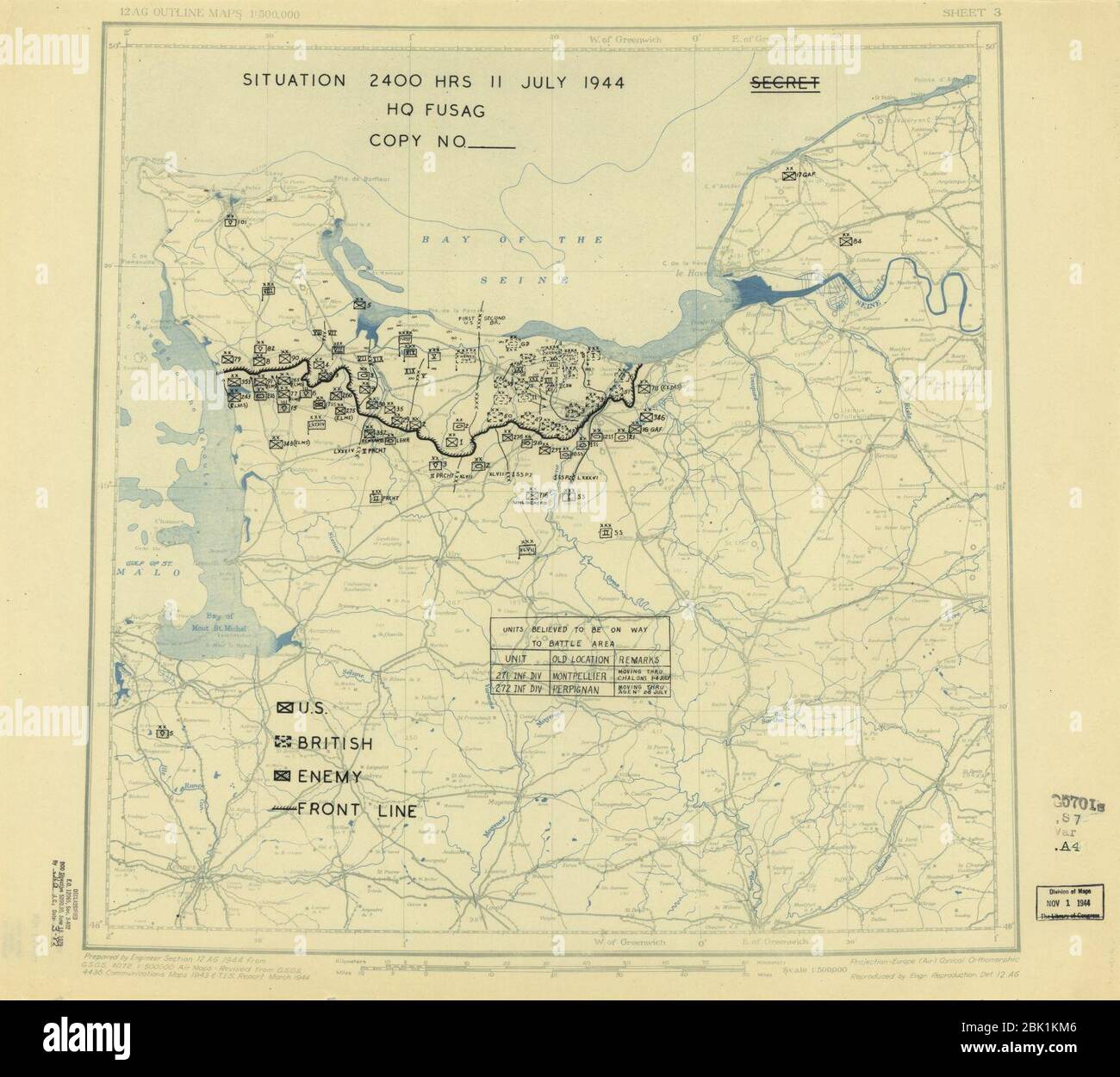 Battle of the bulge map hi-res stock photography and images - Alamy