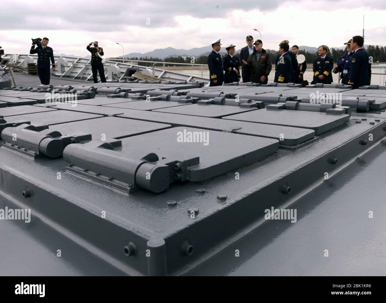 HQ-16 VLS SAM Launchers Stock Photo - Alamy