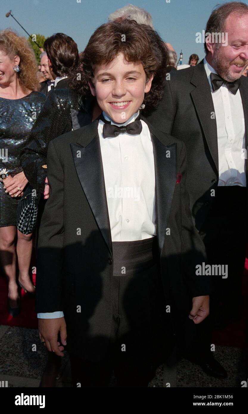 PASADENA, CA. September 16, 1990: Actor Fred Savage at the Primetime ...