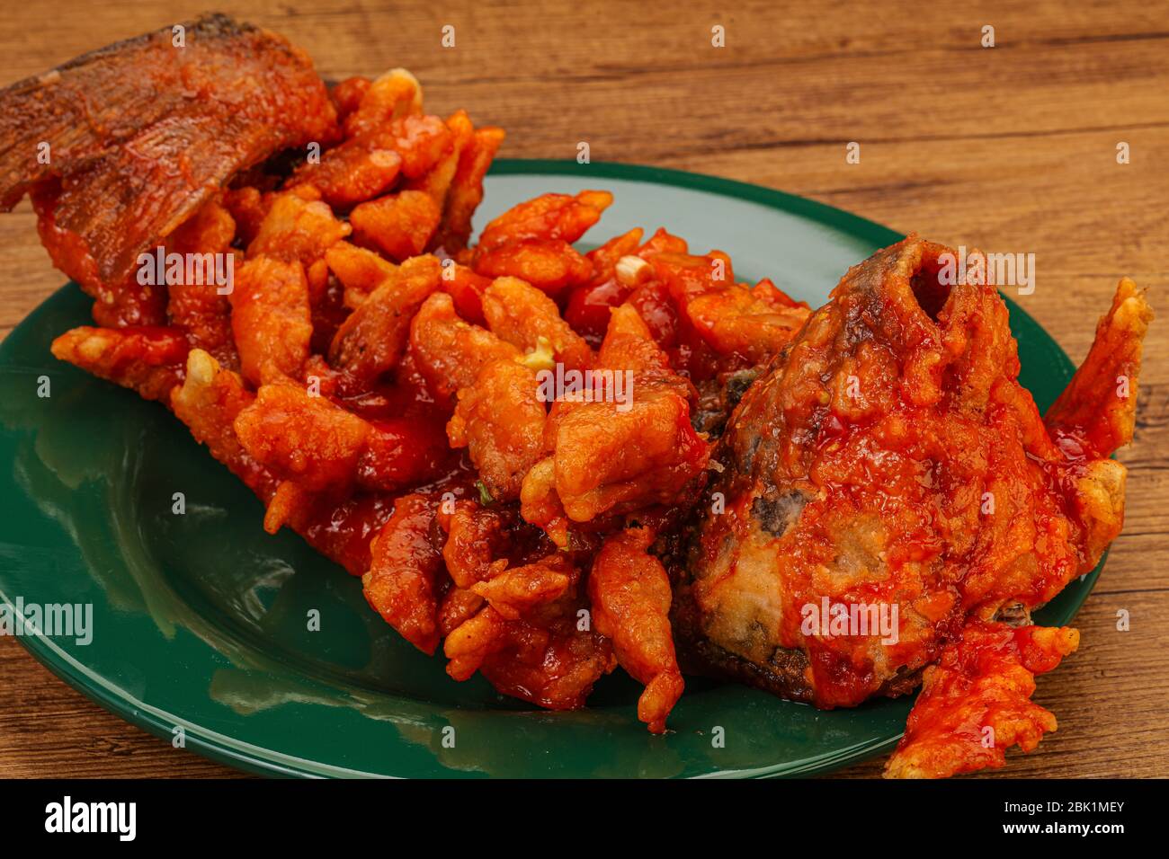 Chinese cuisine squirrel fish with sweet sauce Stock Photo - Alamy