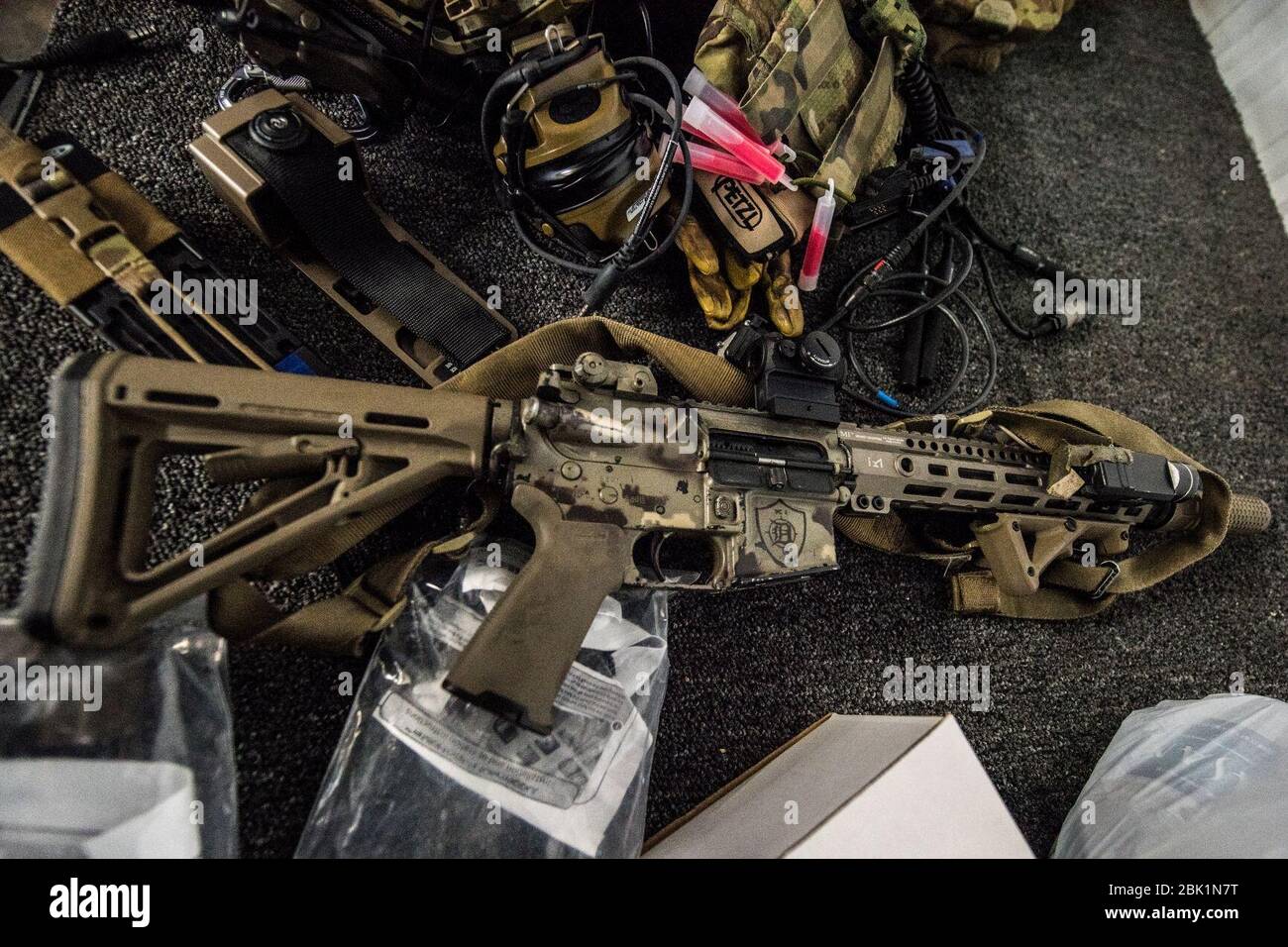 HSI SRT gearing up Stock Photo - Alamy