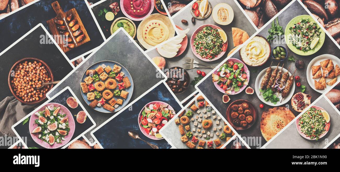 Photo collage table hi-res stock photography and images - Alamy