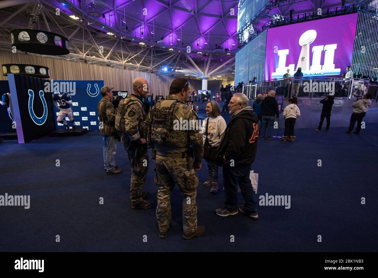 HSI SRT Security at the Minneapolis Convention Center Stock Photo - Alamy