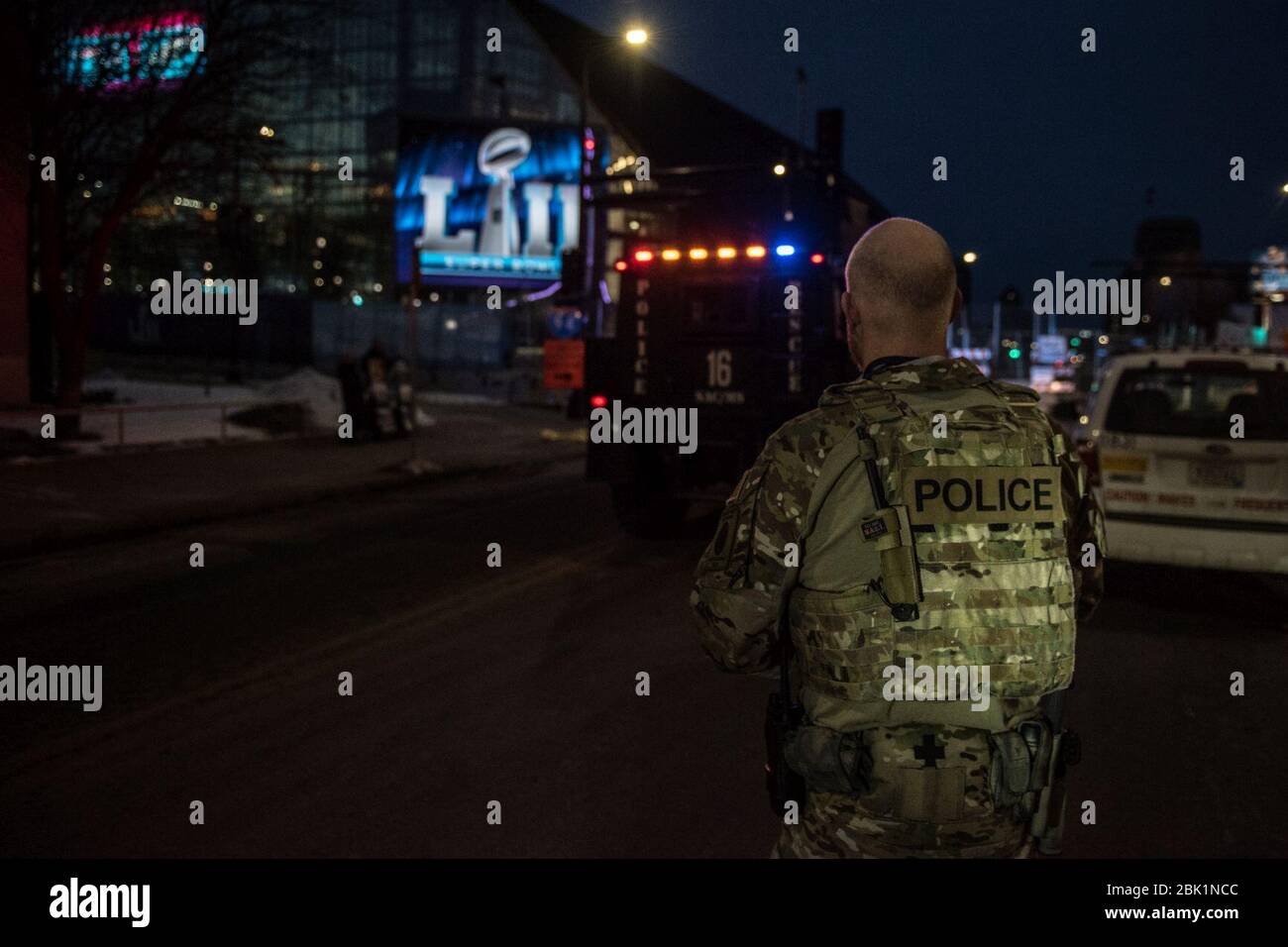 HSI SRT Security at US Bank Stadium Stock Photo - Alamy