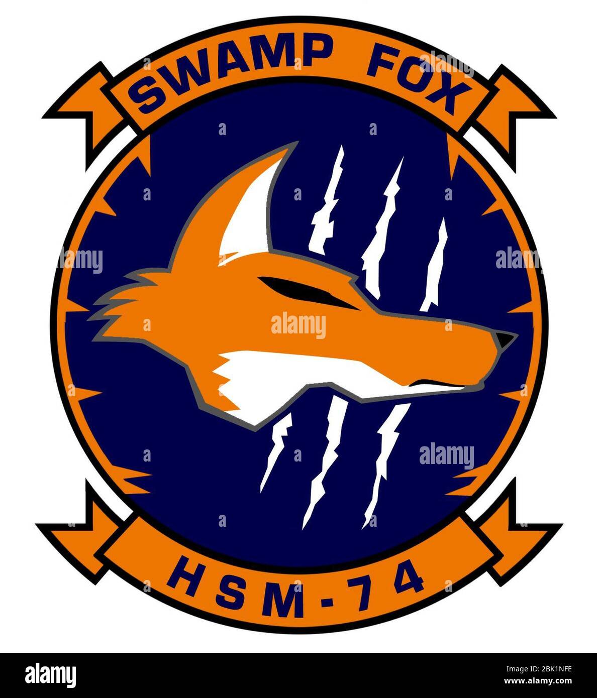 HSM-74 Squadron Patch Stock Photo - Alamy