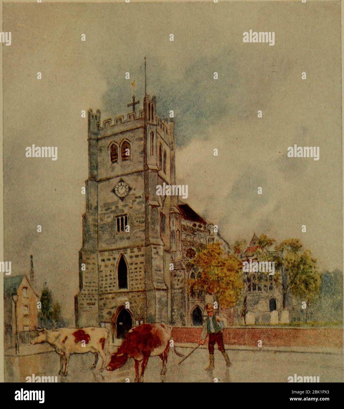 "The greater abbeys of England" (1908 Stock Photo - Alamy