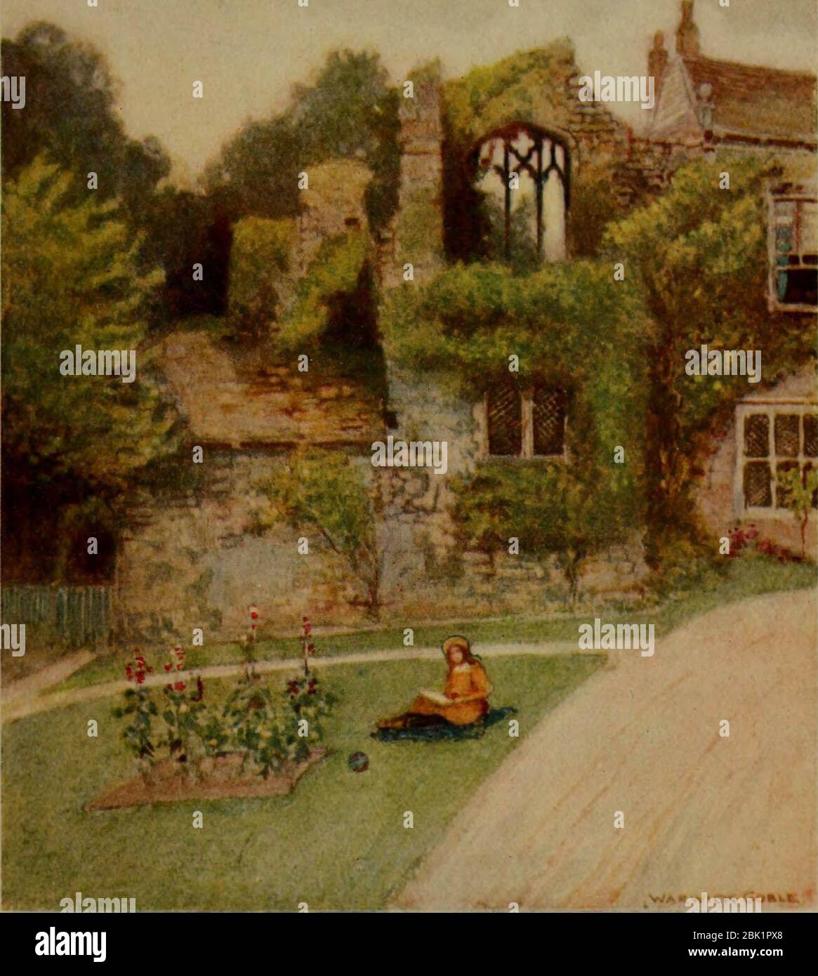 "The greater abbeys of England" (1908 Stock Photo - Alamy