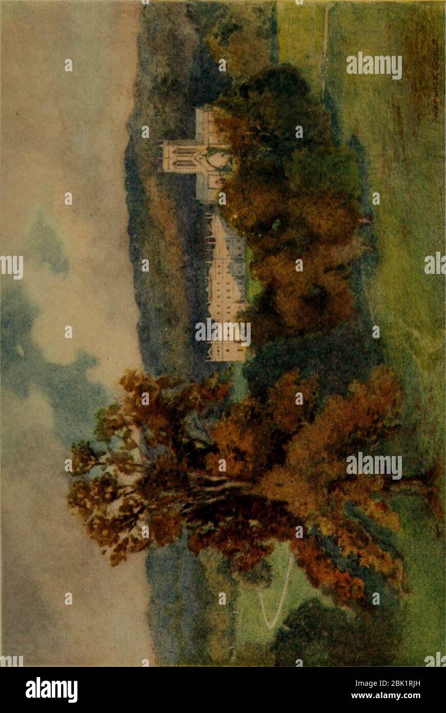 "The greater abbeys of England" (1908 Stock Photo - Alamy