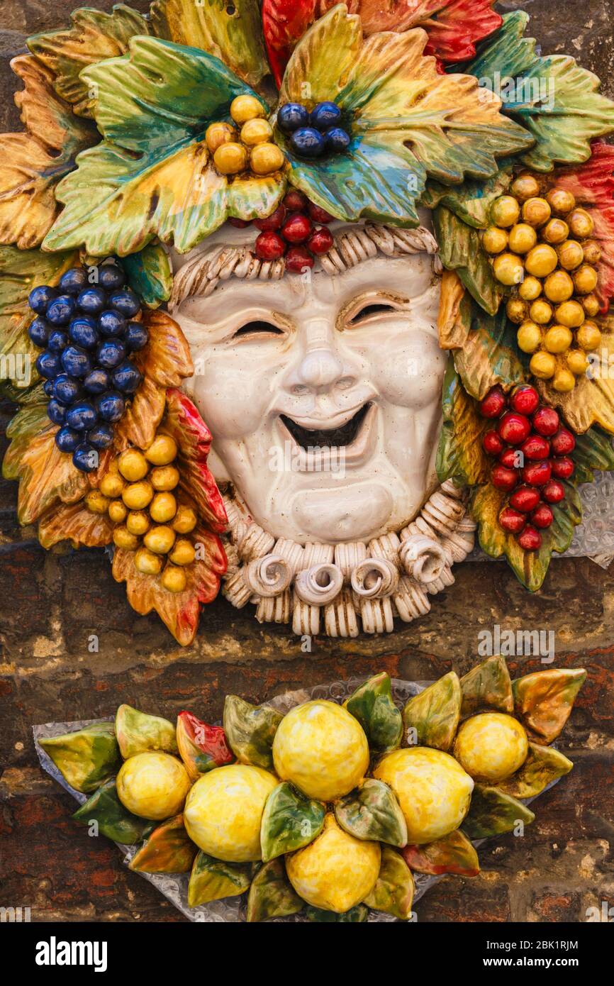Bacchus mask siena hi-res stock photography and images - Alamy