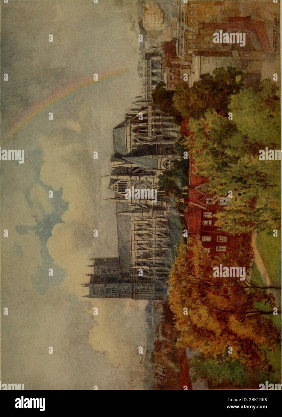 "The greater abbeys of England" (1908 Stock Photo - Alamy