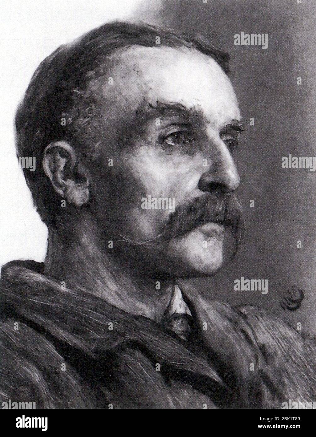 Hubert von Herkomer - Mansel Lewis 1895 Stock Photo - Alamy