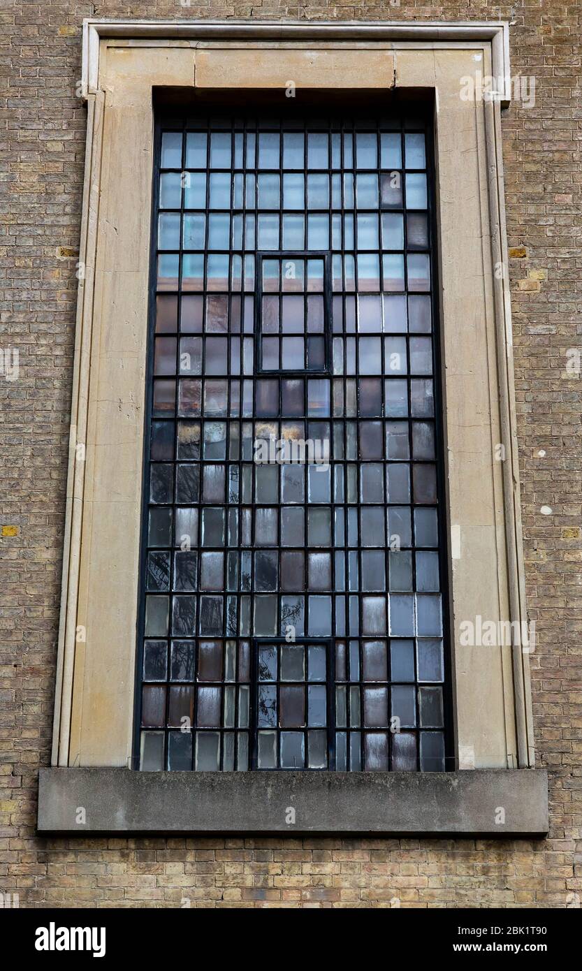 Church window with reflected light Stock Photo - Alamy