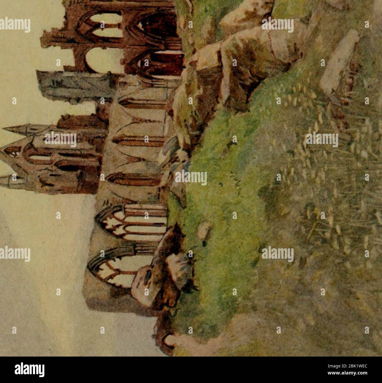 "The greater abbeys of England" (1908 Stock Photo - Alamy