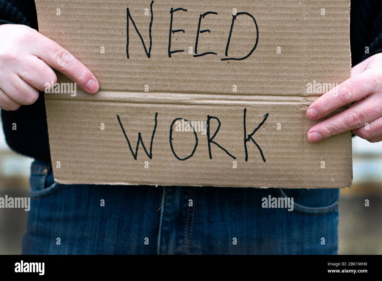 Unemployed person hi-res stock photography and images - Alamy