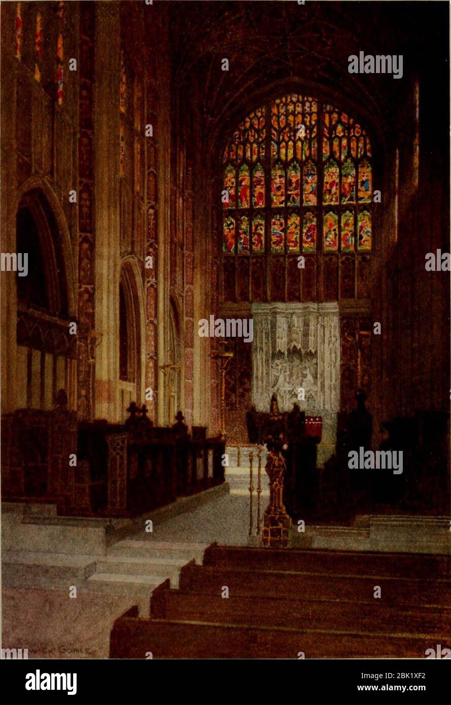 "The greater abbeys of England" (1908 Stock Photo - Alamy