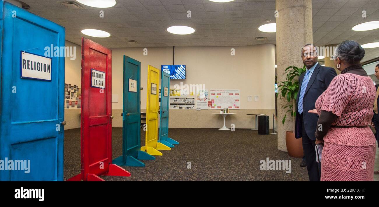 HUD's Fair Housing Door Exhibit in Honor of 50 years of Fair Housing ...