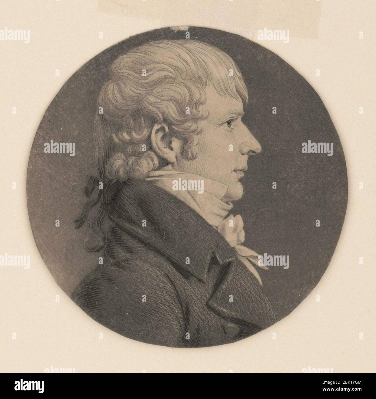 Hugh Tenant Weedon Mercer, head-and-shoulders portrait, right profile ...