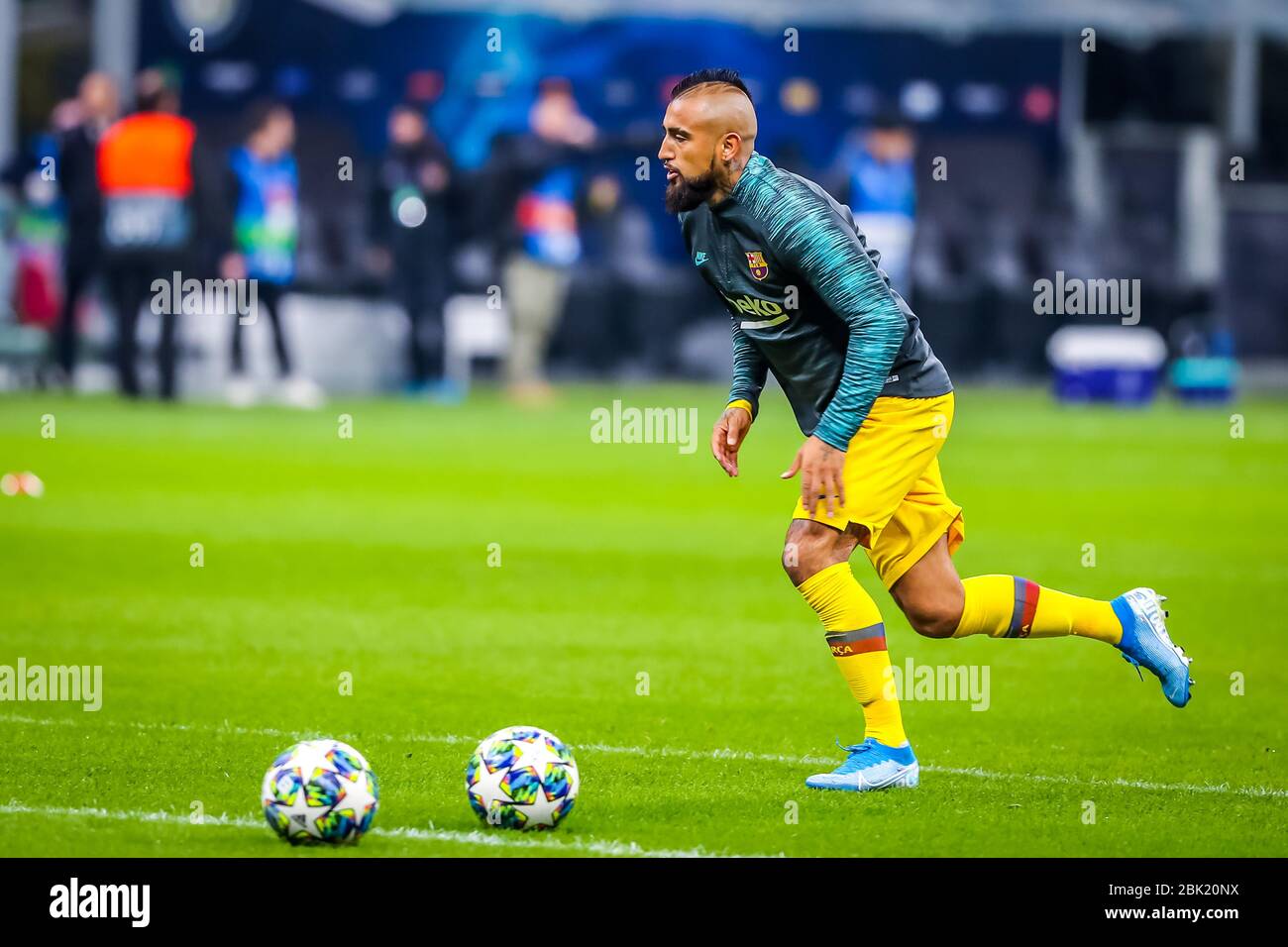 arturo vidal of fc barcelona during champions league season 2019/20 ...